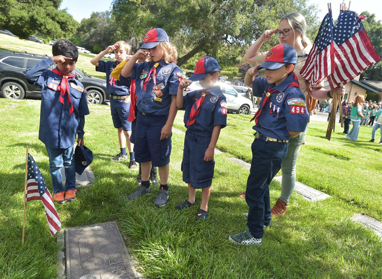 Teaching respect and remembrance: Scouts honor fallen soldiers