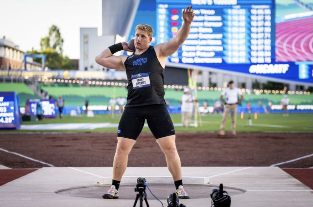 Bryant becomes all-American shot putter