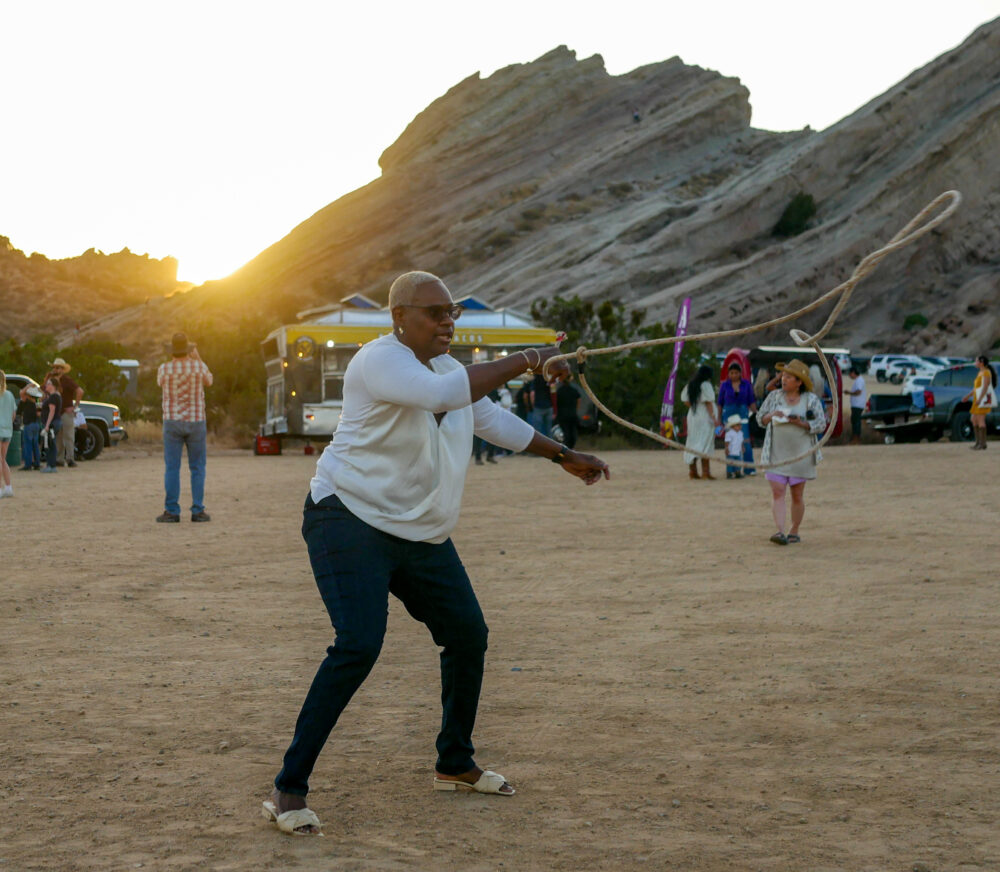 Cowboy Spirit: Vasquez Rocks’ Fireside Night draws large crowd