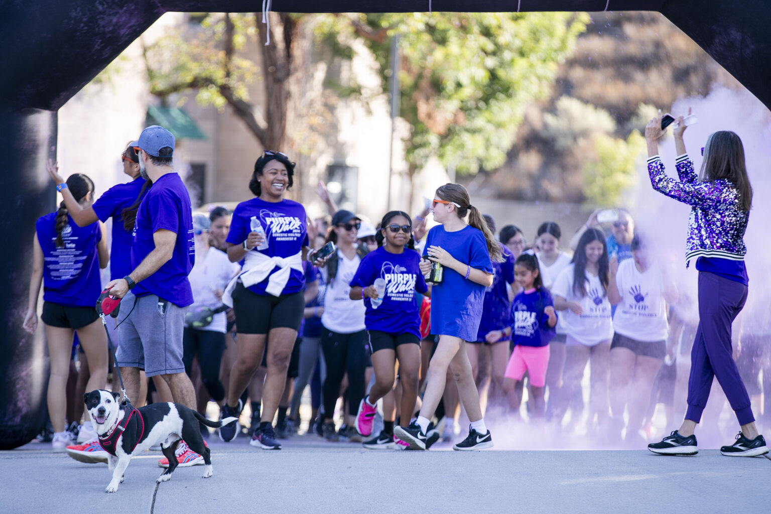 Purple Walk Domestic Violence 5K raises funds and awareness