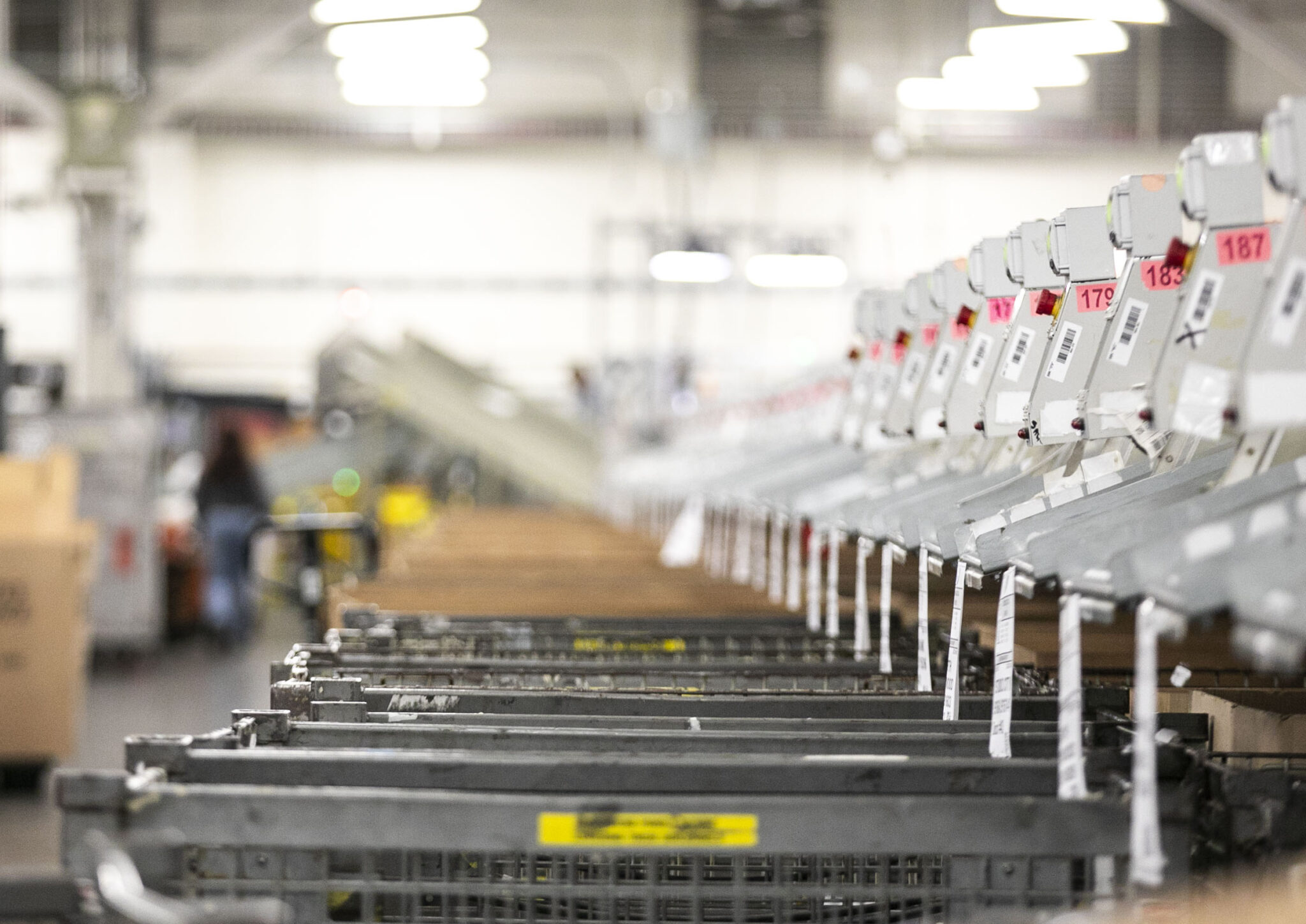 USPS Processing and Distribution Center addresses the holiday mail rush