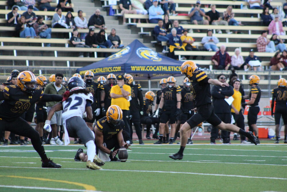 Fullerton spoils COC football homecoming game